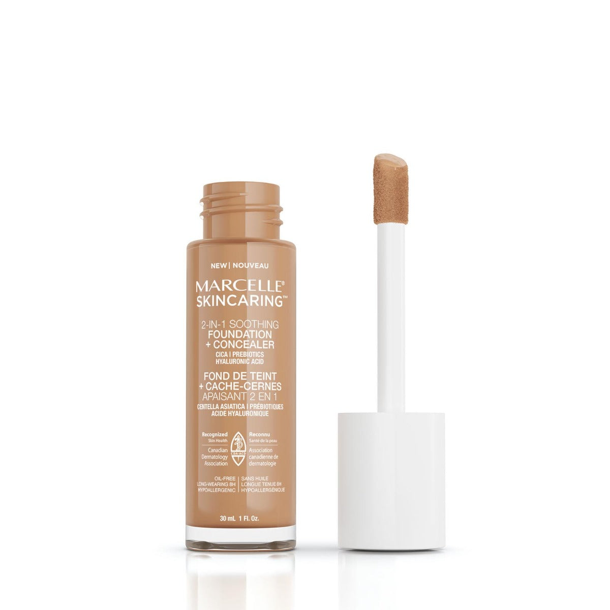 Shop Skincaring 2-in-1 Soothing Foundation + Concealer from Marcelle for CA$22.95