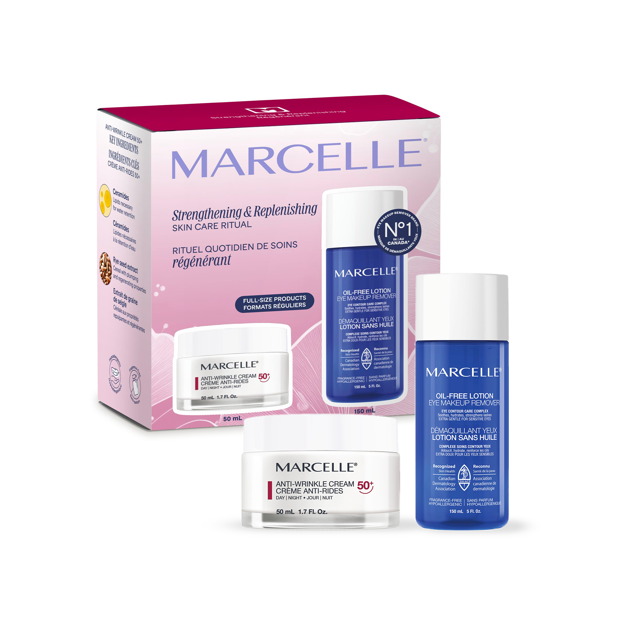 Strengthening and Replenishing Skin Care Ritual – Marcelle
